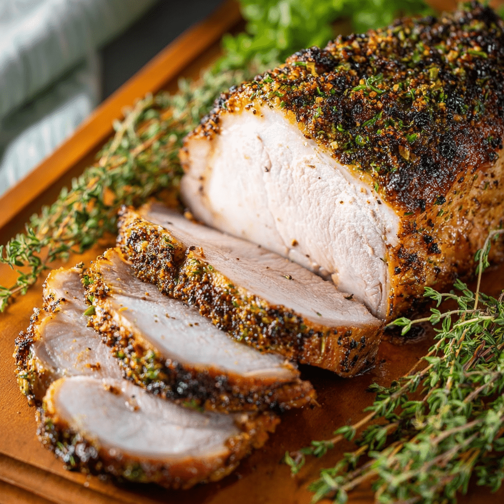 How to Perfect Herb Crusted Pork Roast Every Time - Eazy Dishes