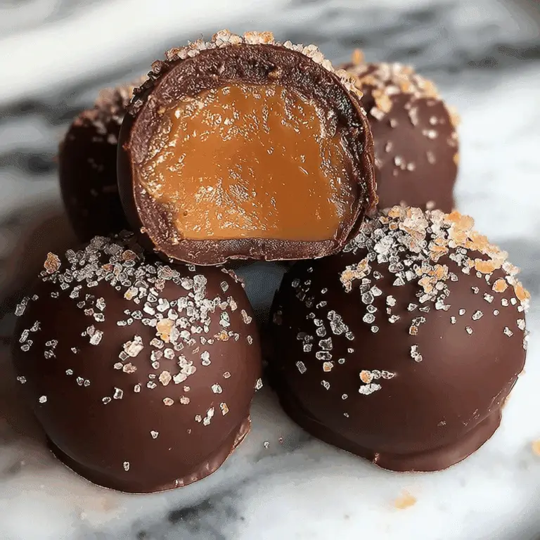 Delicious Salted Caramel Fudge Truffles - Eazy Dishes